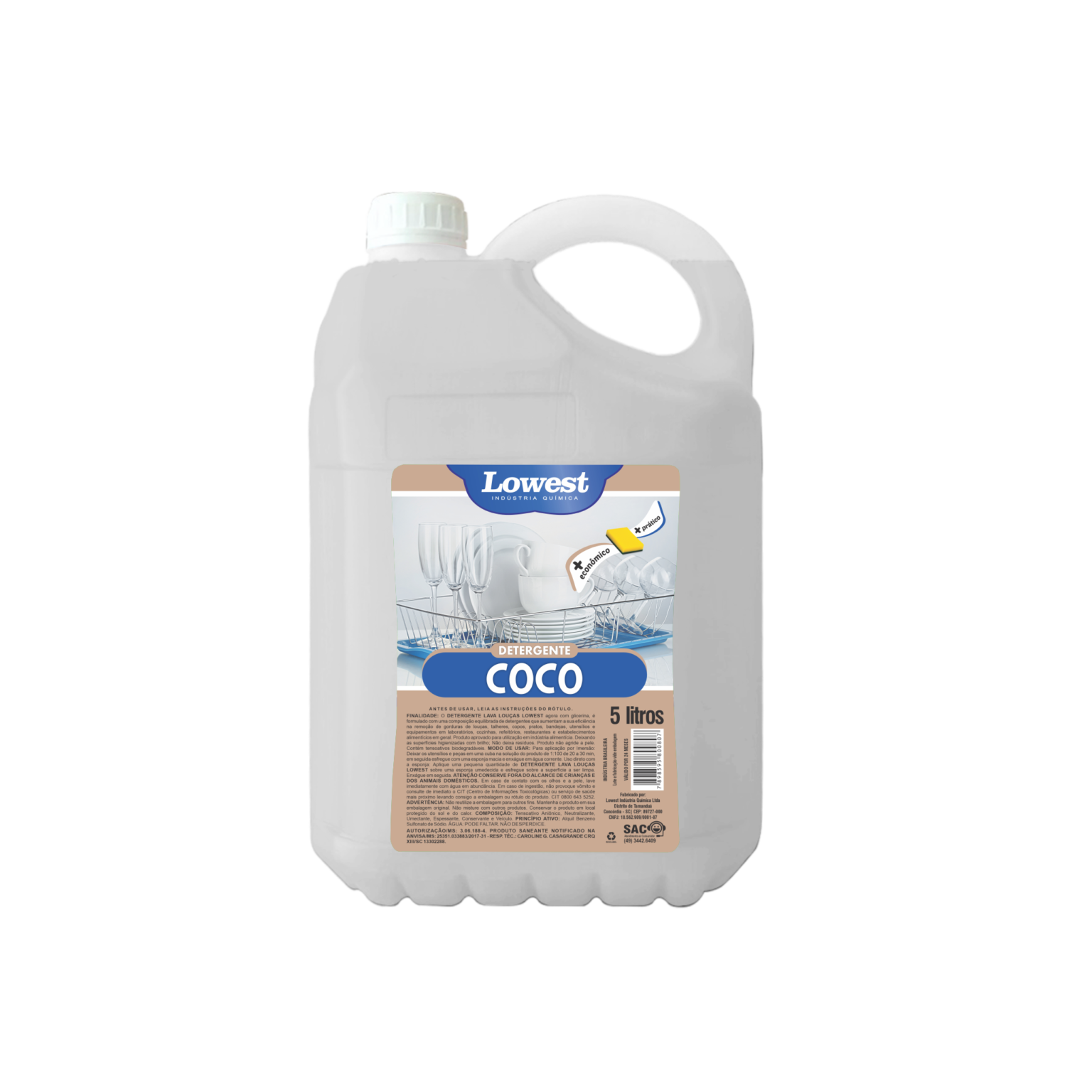 Detergente Coco – Lowest